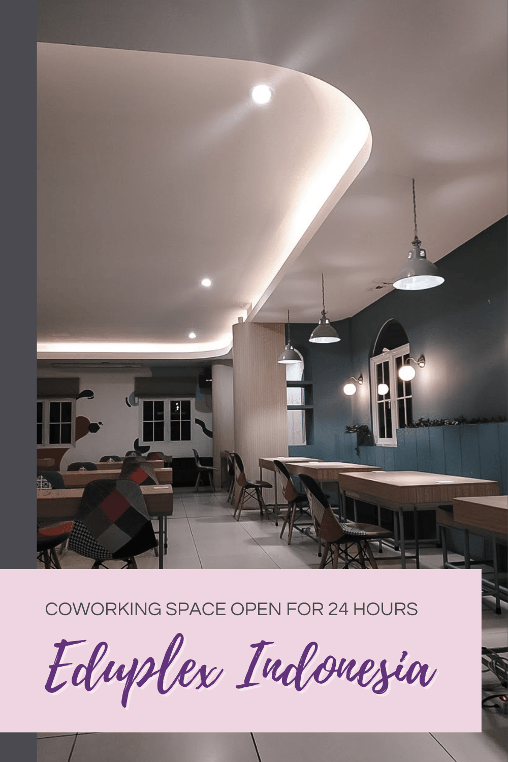 Eduplex: Coworking Space Open for 24 Hours in Bandung, Indonesia