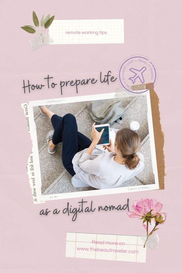 How to Prepare Life as a Digital Nomad
