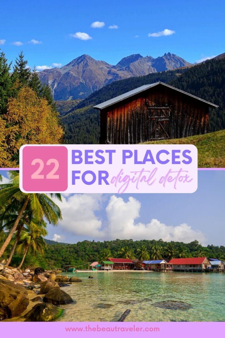 22 Best Places to Unplug and Live in the Moment