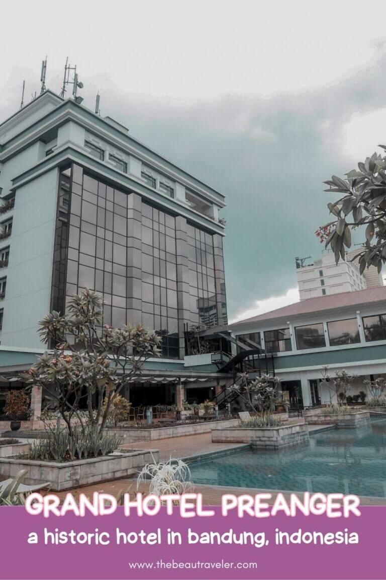 Grand Hotel Preanger: A Historic Hotel in Bandung, Indonesia